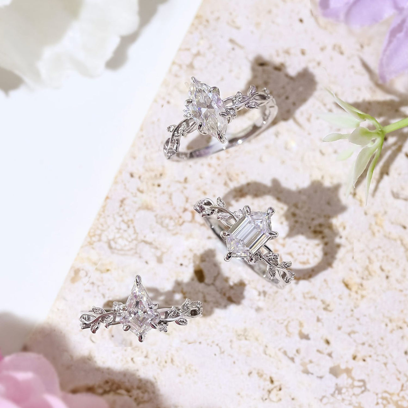 Everlasting Marquise Cut Moissanite Ring© – Azura New York